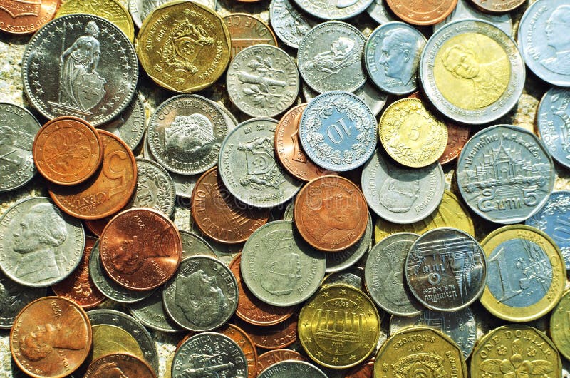 Old metal money stock photo. Image of coinage, coin, cents - 53056164