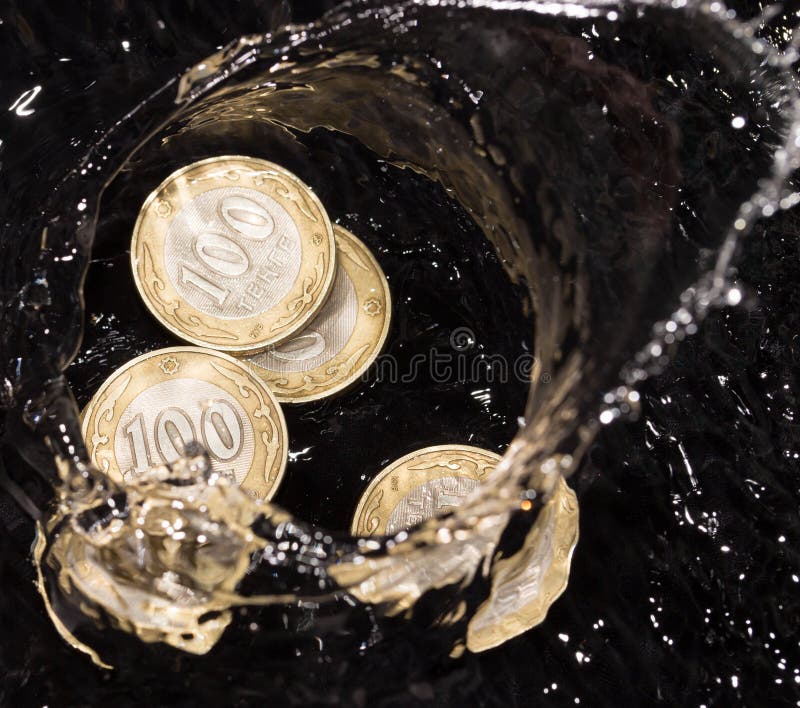 271 Money Coins Water Drop Background Stock Photos - Free & Royalty ...
