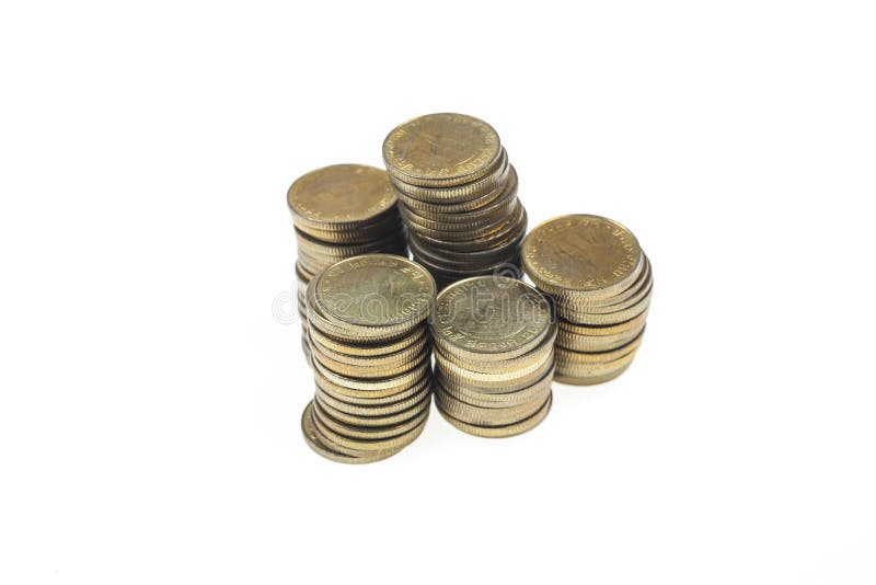 Coins stock photo. Image of graph, trading, calculations - 221647112