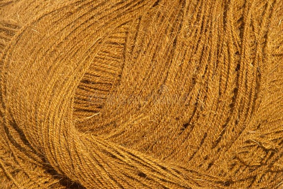 Coir rope stock photo. Image of pattern, horizontal, brown - 13850322