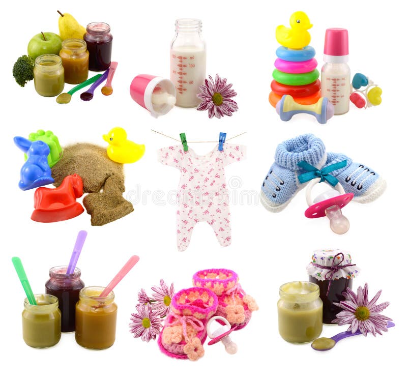 Coisas do bebê foto de stock. Imagem de pediatria, pacificador - 42878286