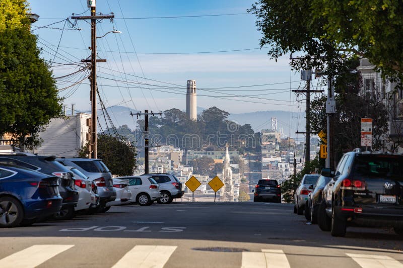 Coit Tower editorial photo. Image of francisco, landmark - 275471816