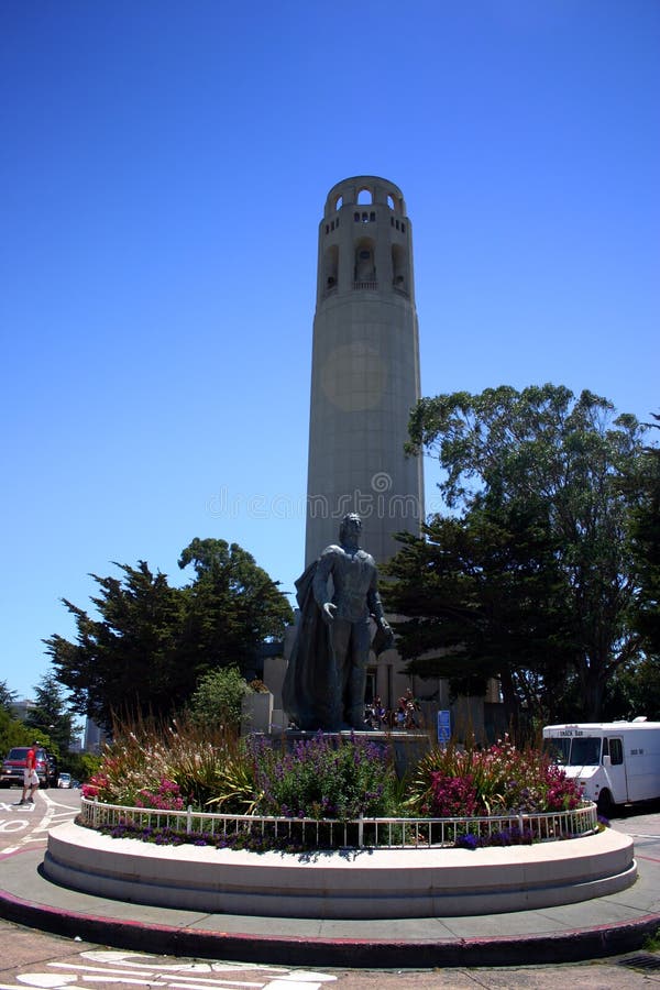 Coit Tower, San Francisco stock photo. Image of cityscape - 21619016