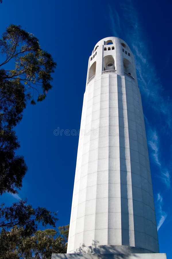 Coit Tower,San Francisco stock image. Image of francisco - 15104137