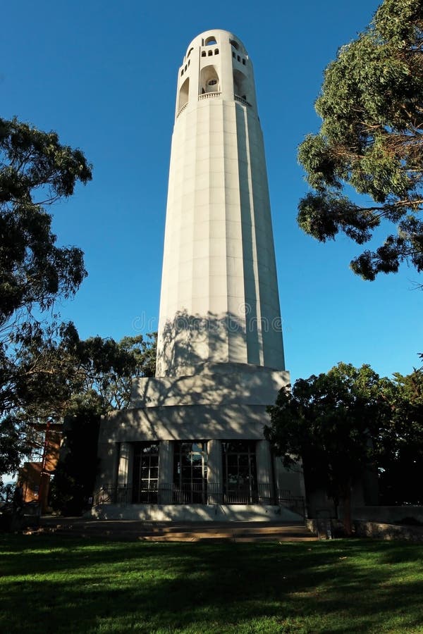 Coit Tower San Francisco, California Stock Photo - Image of historical ...