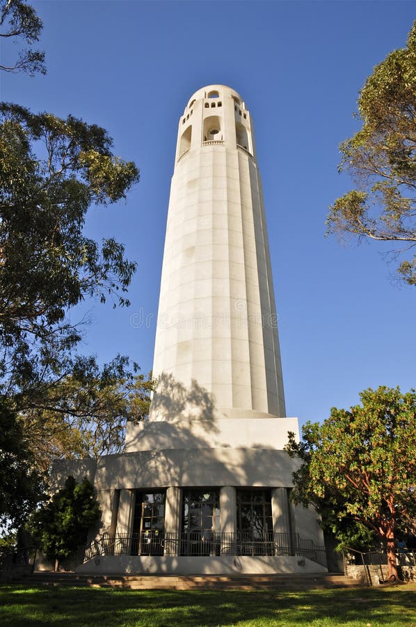 Coit Tower, San Francisco stock photo. Image of cityscape - 21619016