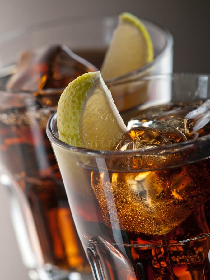 Coke stock image. Image of lime, glass, refreshment, reflection - 27400679