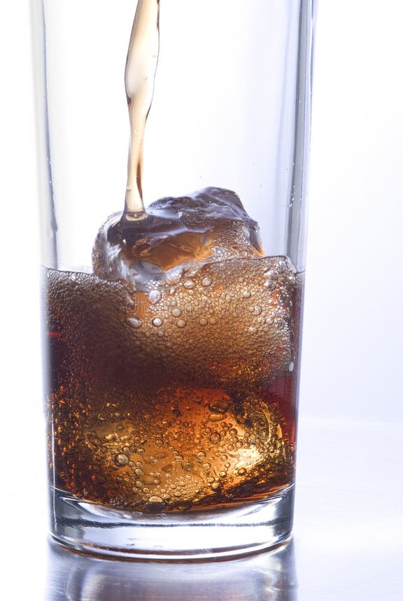 Coke glass 1 stock photo. Image of refreshment, drop, spray - 6408798