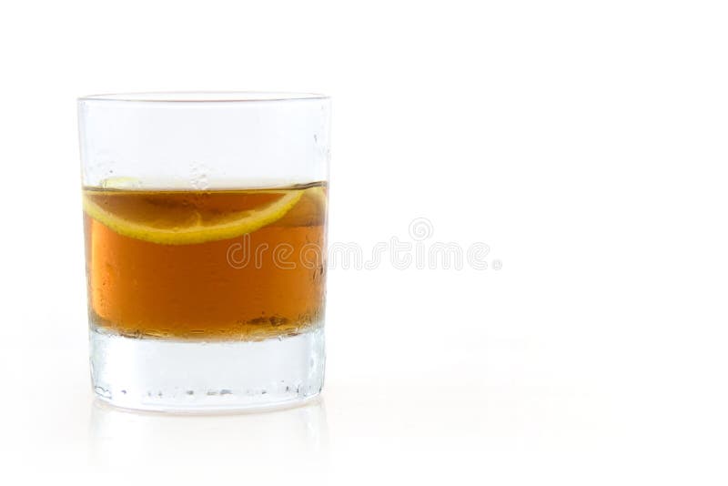 Coke with lemon stock photo. Image of lemon, transparent - 13859258