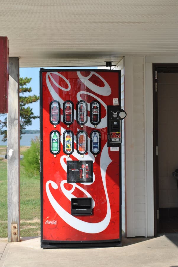 Coke Machine editorial photography. Image of machine - 21131302