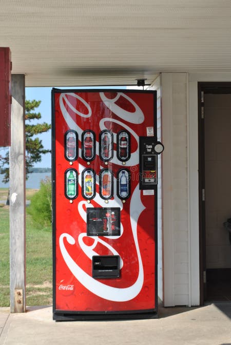 Coke Machine editorial photography. Image of machine - 21131302