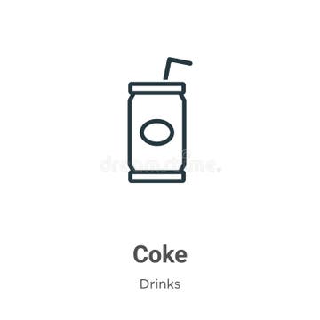 Coke Outline Stock Illustrations – 269 Coke Outline Stock Illustrations ...