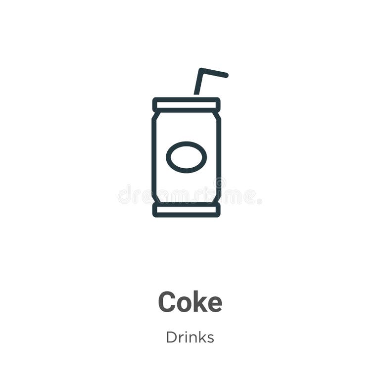 Coke Outline Stock Illustrations – 270 Coke Outline Stock Illustrations ...