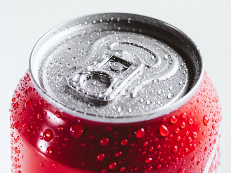 Coke tin very cold stock photo. Image of pull, refreshing - 281478872