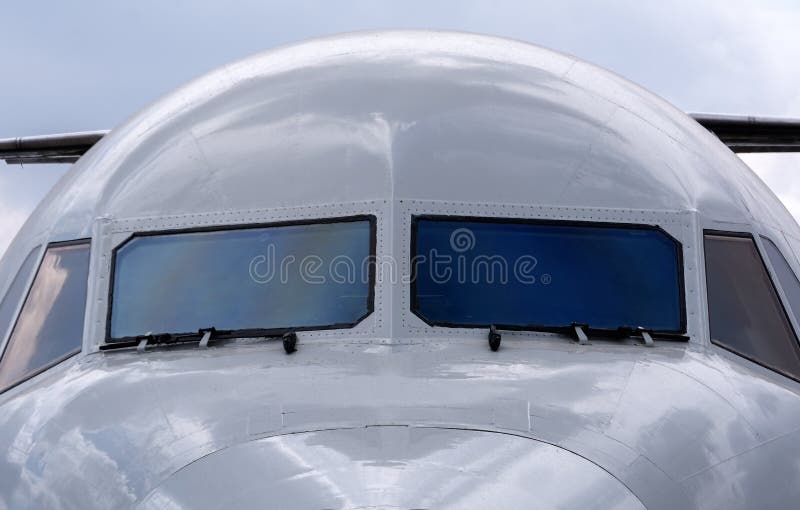 Cokpit stock image. Image of windows, aircraft, close - 62302853