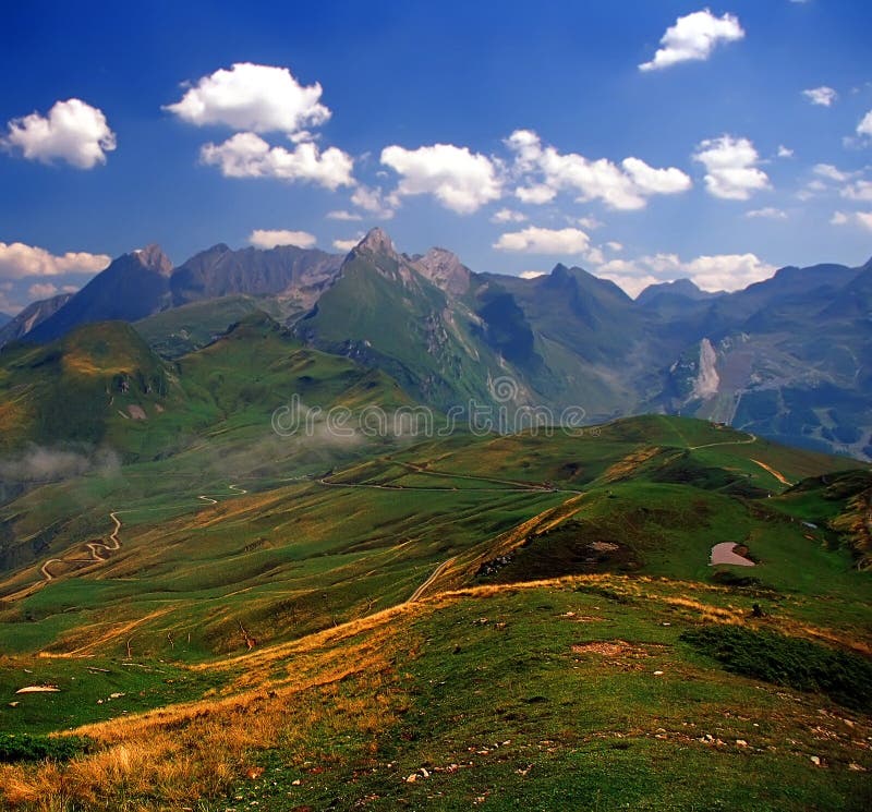 Col stock image. Image of country, midi, france, hill - 4097217