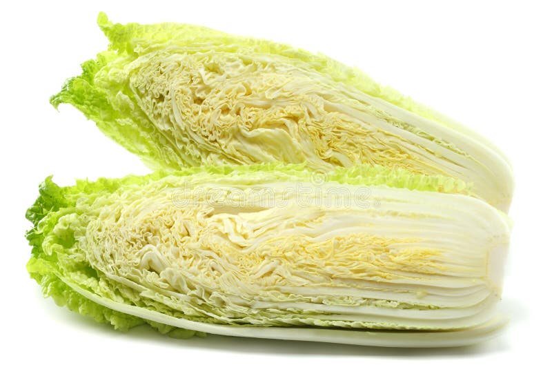 Col De China Aislada En Un Fondo Blanco Imagen de archivo - Imagen de ...