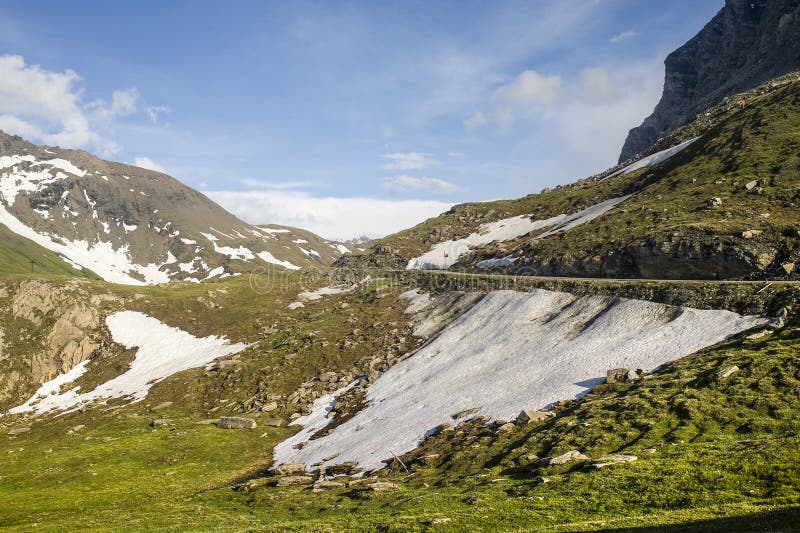 Col de l Iseran stock image. Image of outdoor, summer - 24673115