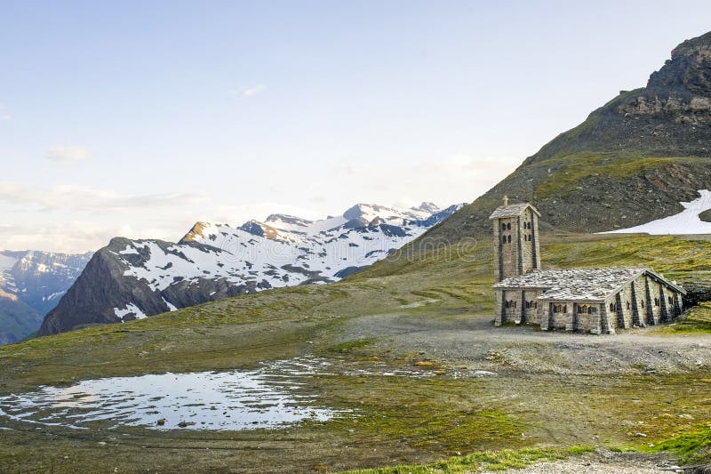 Col de l Iseran stock image. Image of tower, summer, snow - 24624197