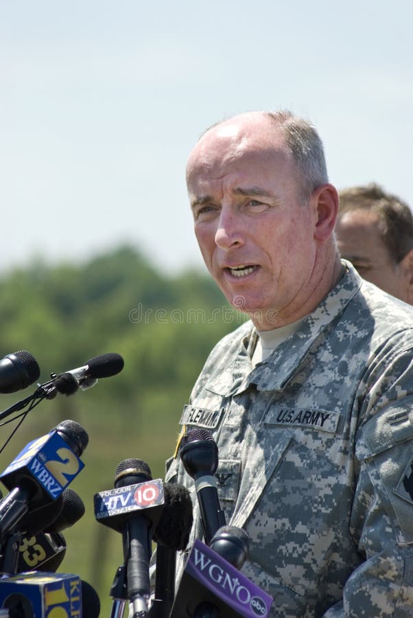 Col. Edward Fleming editorial image. Image of corps, louisiana - 19518920