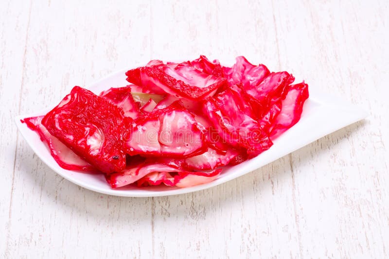 Col fermentada tradicional foto de archivo. Imagen de sano - 121816994