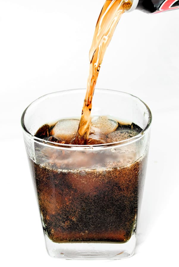 Cola stock image. Image of drop, liquor, single, refreshment - 4289899