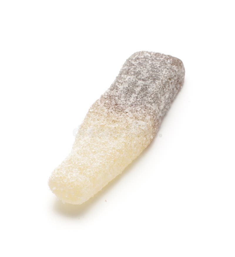 Cola Bottle Shape Jelly Candy Isolated Low Angle Stock Image - Image of ...