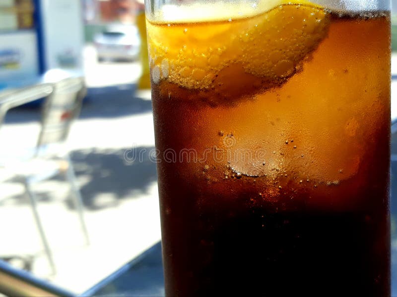 Cola drink. stock image. Image of cola, cool, cold, closeup - 120980881