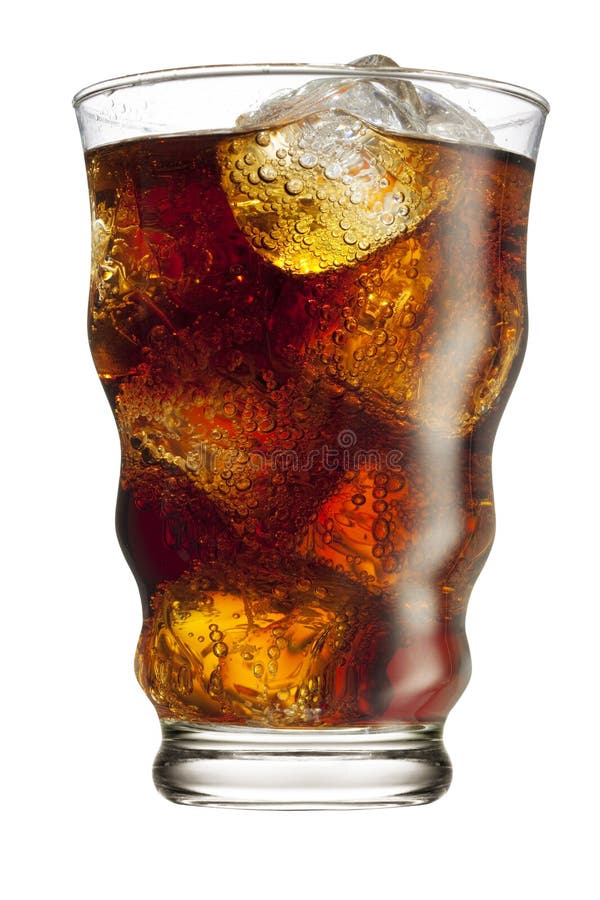 Cola in glass stock image. Image of humid, drink, goblet - 11391289