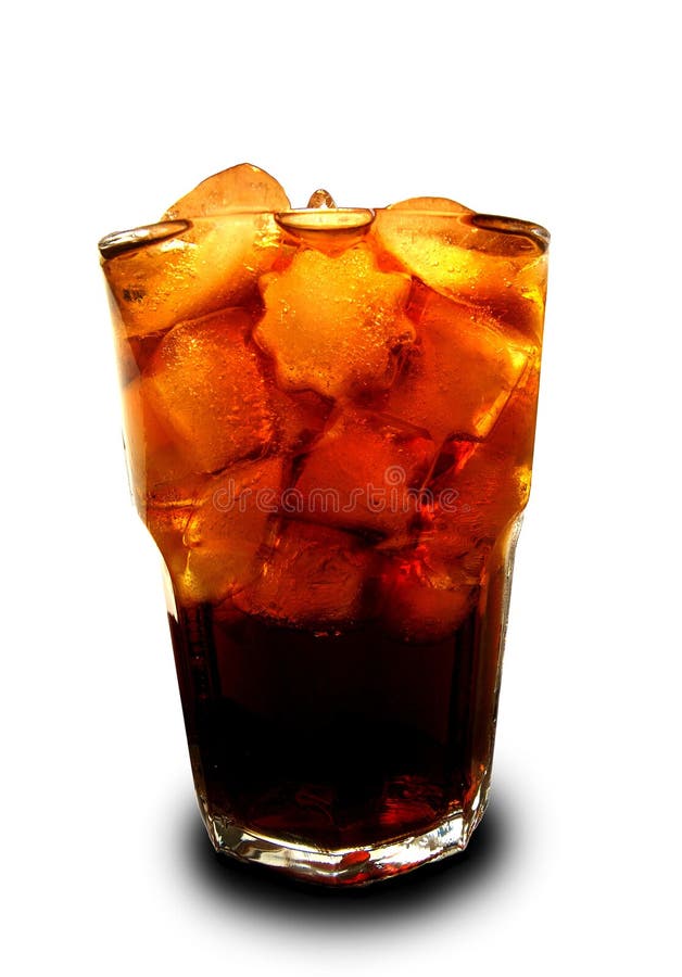 Cola in glass stock image. Image of humid, drink, goblet - 11391289