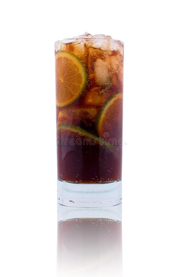 Cola in highball glass stock photo. Image of cool, macro - 23299064