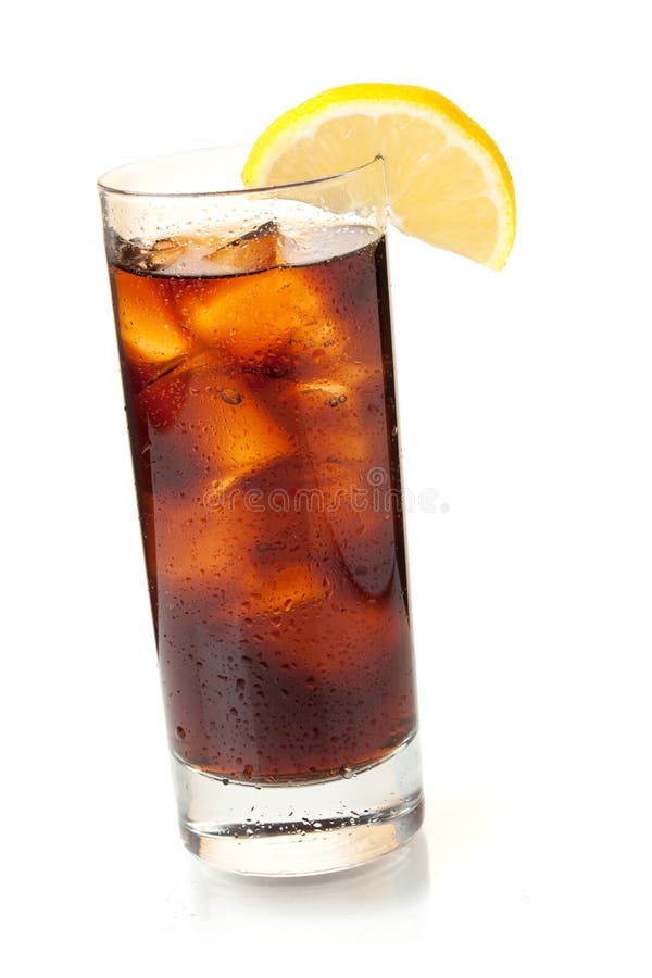 Glass of cola stock photo. Image of glasses, isolated - 11566330