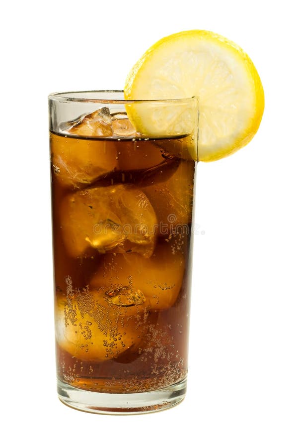 Cola Ice and Lemon stock image. Image of fresh, cool - 12922077