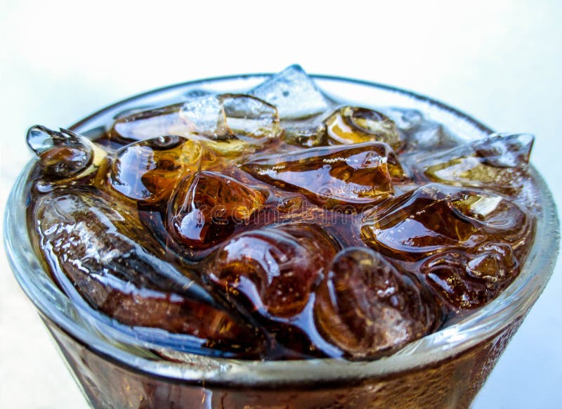 Cola and ice stock photo. Image of water, cola, fresh - 48447760