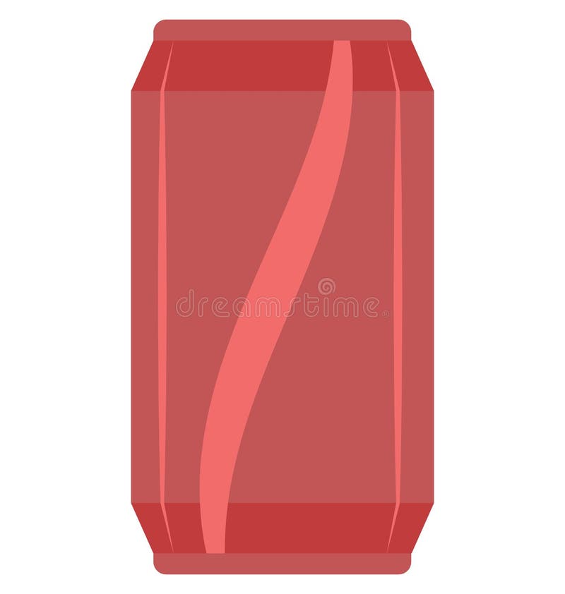 Cola Line Vector Isolated Icon Customized and Editable Stock Vector ...