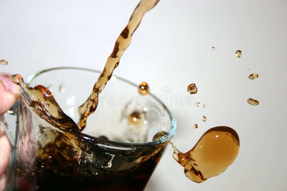 Cola splash stock photo. Image of water, twinkle, liquid - 7882