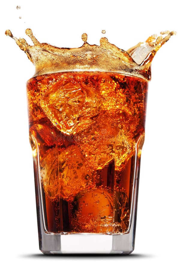 Cola splash stock image. Image of splashes, beverage, spilt - 8620943