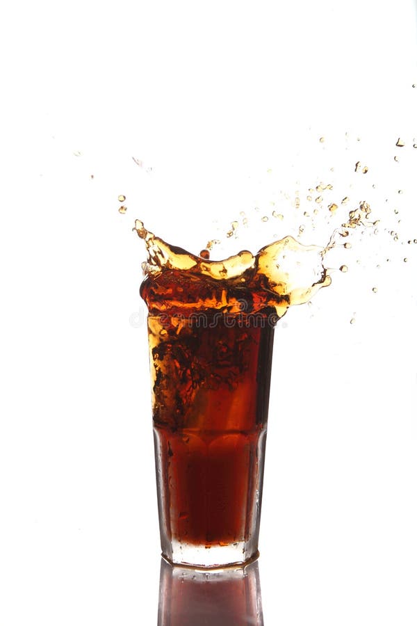 Coca-cola splash stock photo. Image of carbonated, drink - 10520110