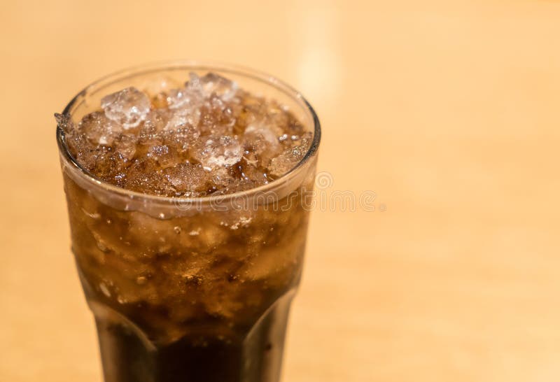 Cola on the table stock image. Image of sweet, iced, cocacola - 85238675