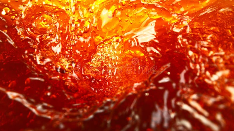Cola Twister, Freeze Motion of Rotating Cola Stock Image - Image of ...
