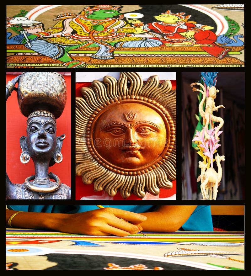 Colagem colorida da arte foto de stock. Imagem de tradicional - 20126658