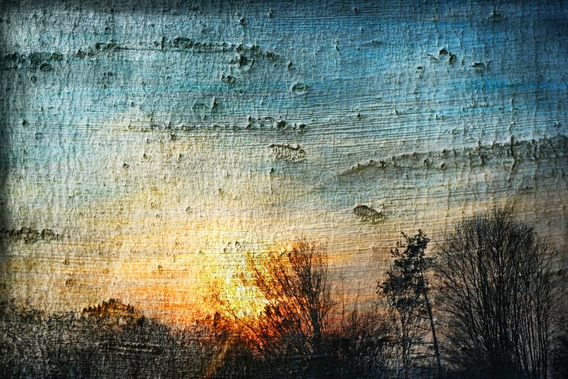 Colagem do por do sol imagem de stock. Imagem de fundo - 2323917