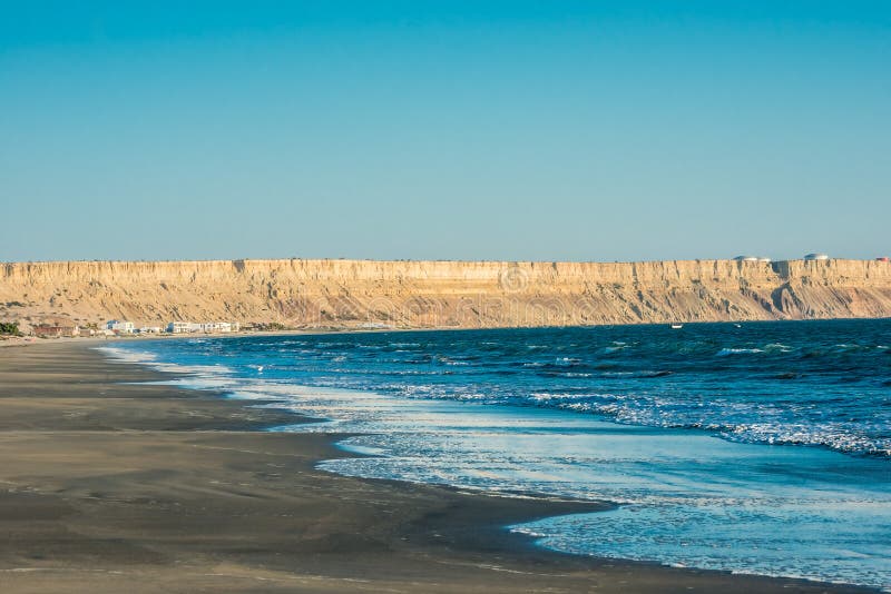 Colan Beach Peruvian Coast Piura Peru Stock Photo - Image of landscape ...