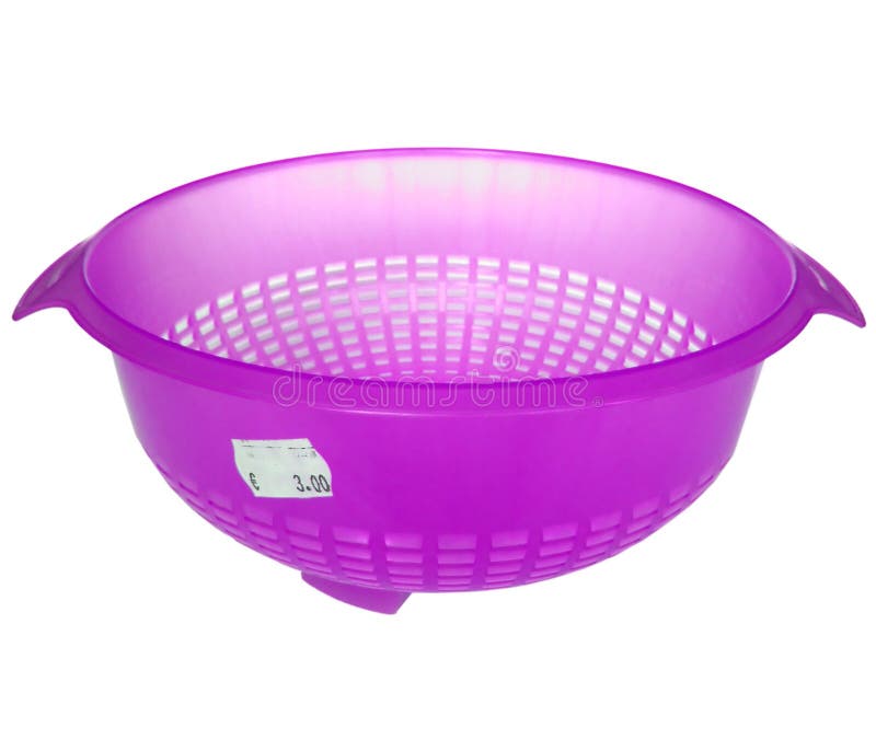 Colander for pasta stock image. Image of isolated, plastics - 7029281