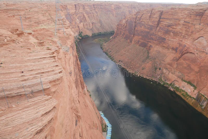Colarado River stock photo. Image of stonewalls, colarado - 109905592