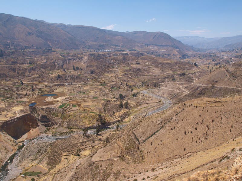Colca Canyon stock photo. Image of range, ancient, canyon - 16929438