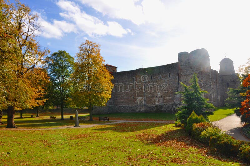 Colchester Castle stock image. Image of ground, landmark - 12013851