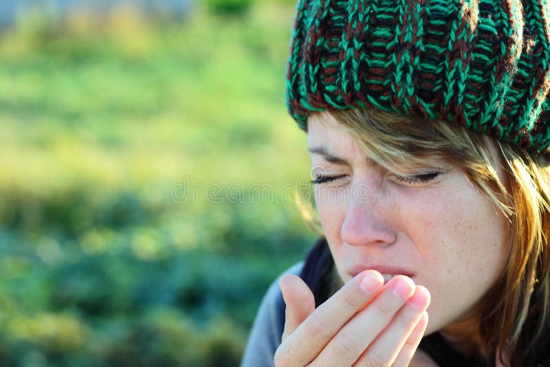 Cold stock image. Image of healthy, earring, disease - 11220405
