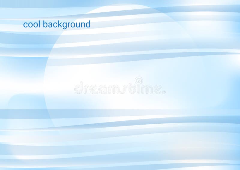Cold Abstract Design and Snow, Background Stock Illustration ...