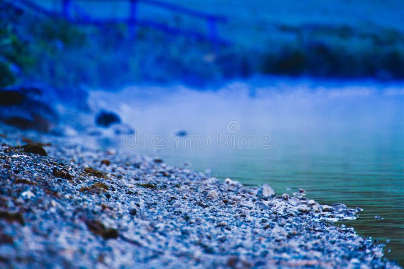 Alaskan beach sunset stock photo. Image of dawn, silhouette - 53053854